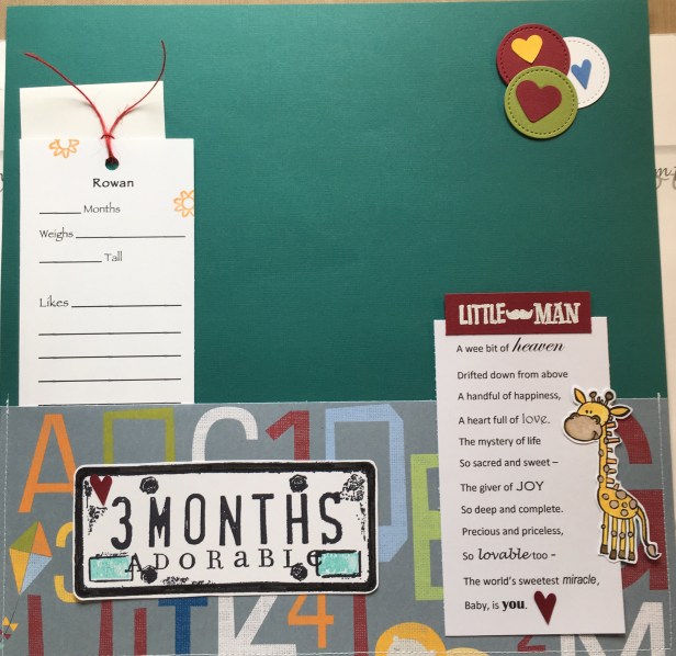 Rowan’s 1st Year Scrapbook – It's a Wonderful Life!